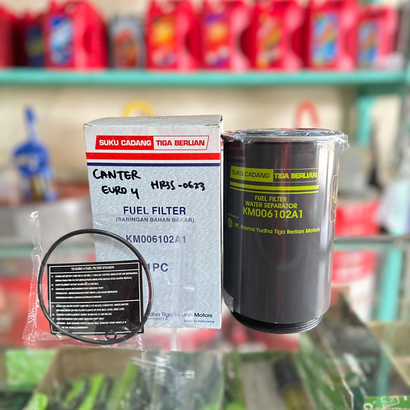 Jual Fuel Filter Canter Euro 4 KTB KM006102A1 / Filter Solar Canter ...