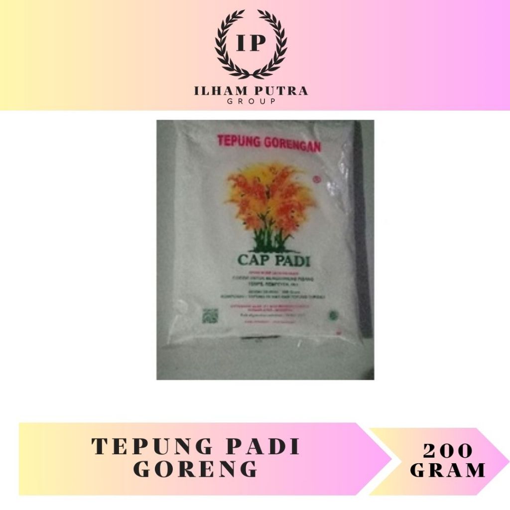 Jual tepung padi goreng kemasan 200gram | Shopee Indonesia
