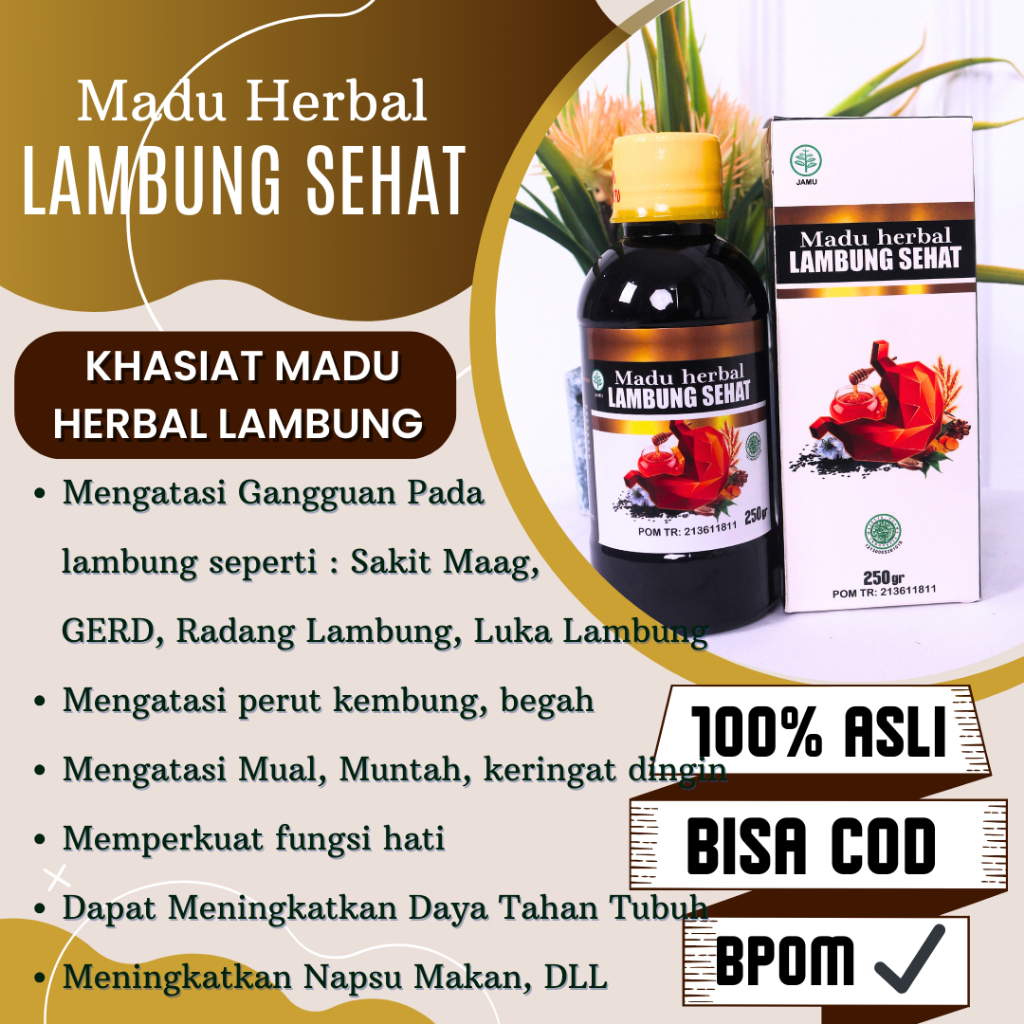 Jual Madu Herbal Sehat Lambung - Solusi Tepat Untuk Kesehatan Lambung ...