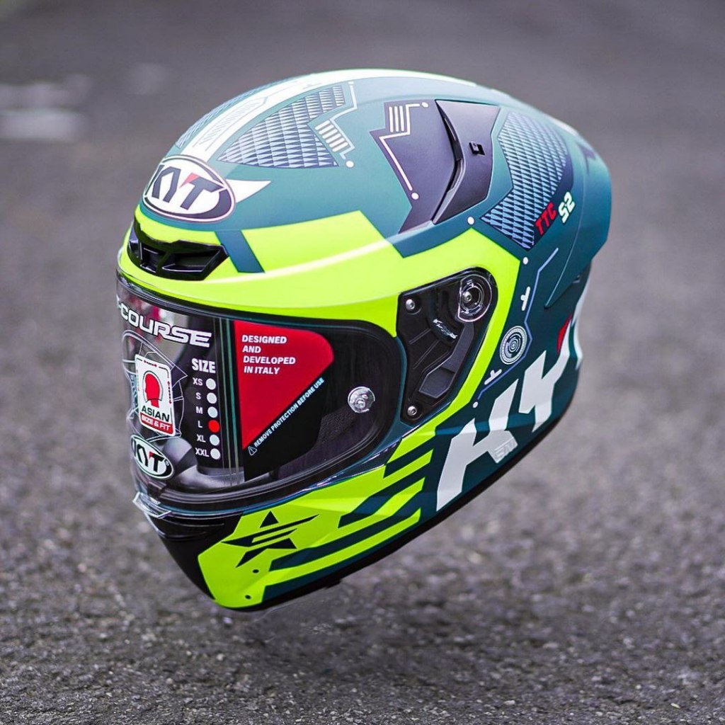 Jual HELM KYT TT COURSE FUSELAGE YELLOW ORIGINAL HELM KYT TTCOURSE ...