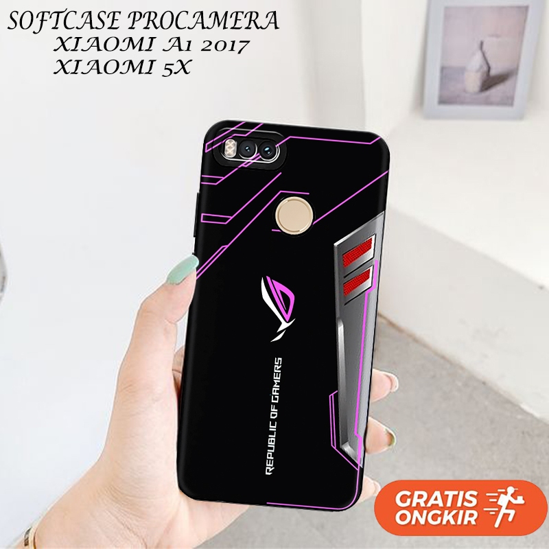 Jual Case XIAOMI MI A1 2017 -XIAOMI 5X - Fashion Casing Softcase 3D ...