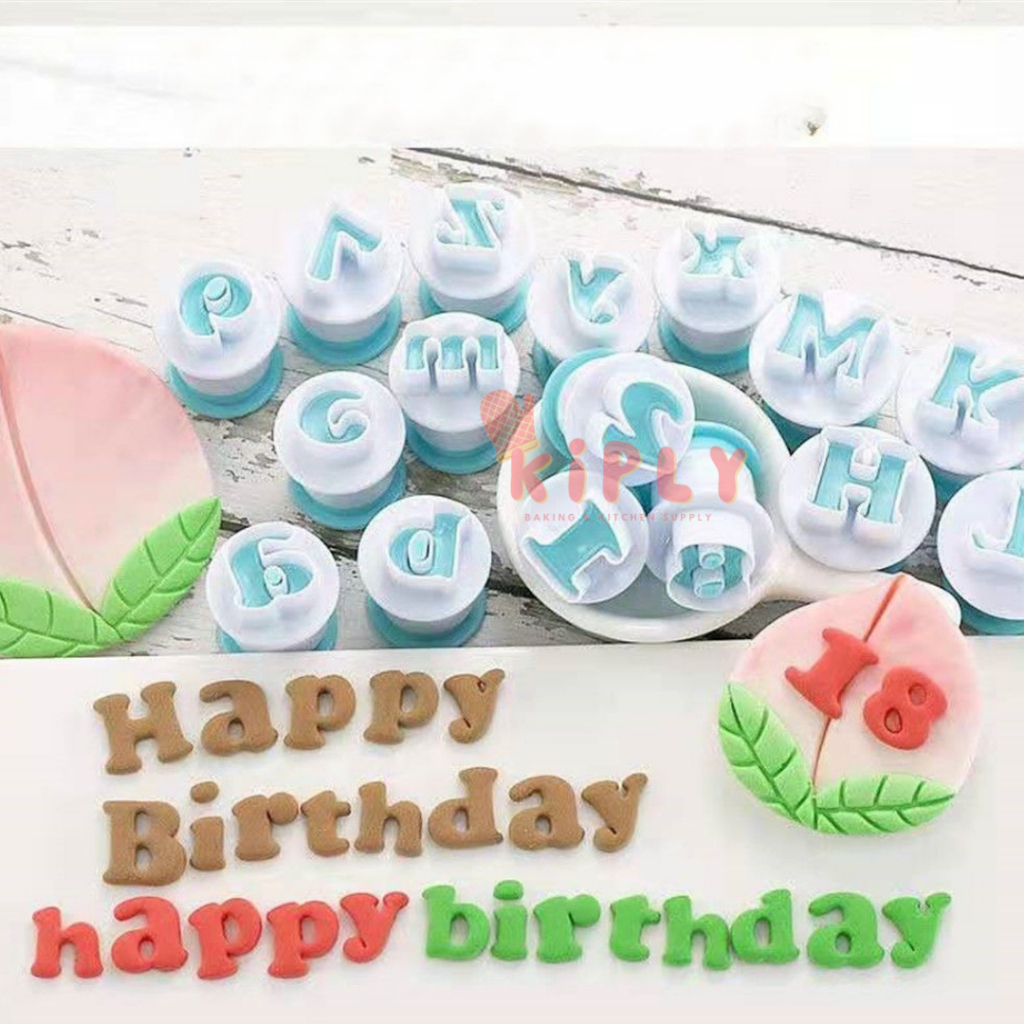 Jual Cetakan Press Huruf Angka Fondant/Cetakan angka dan huruf untuk ...