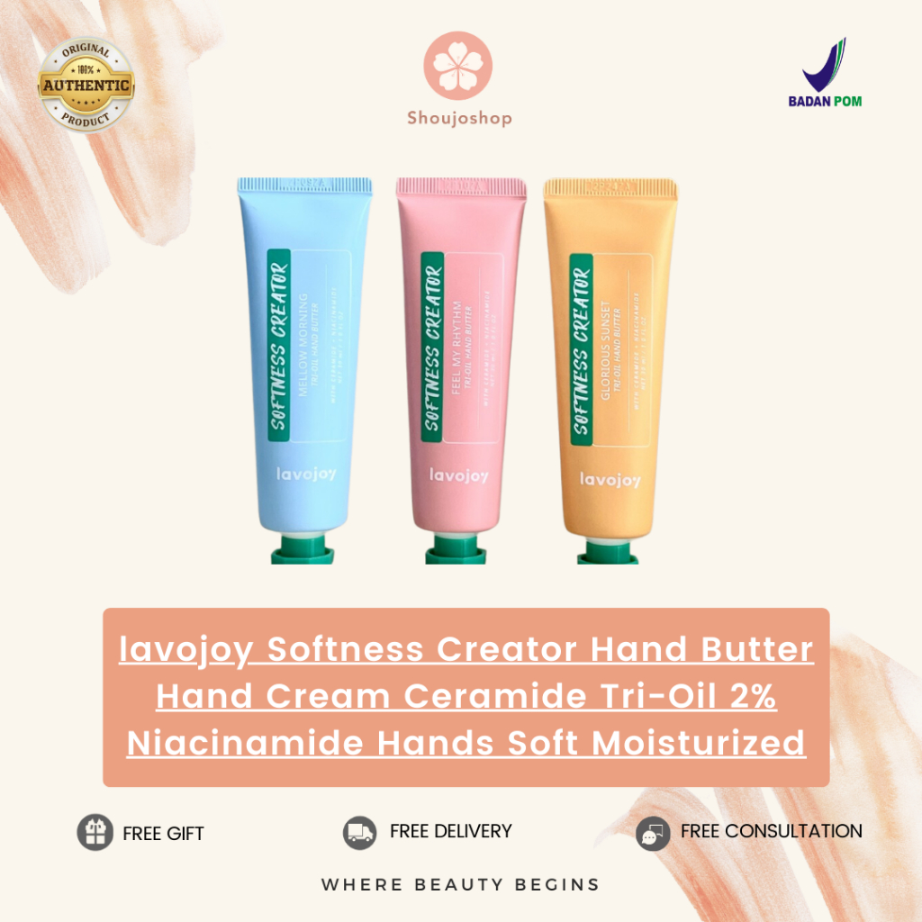 Jual Lavojoy Softness Creator Hand Butter Hand Cream Ceramide Tri-Oil 2 ...