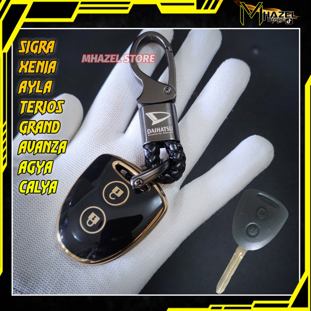 Jual Gantungan kunci sarung keyless cover casing MOBIL SIGRA XENIA AYLA ...