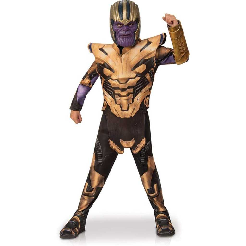 Jual Marvel Avengers Endgame Thanos Costume with Mask Size S 3-4T ...