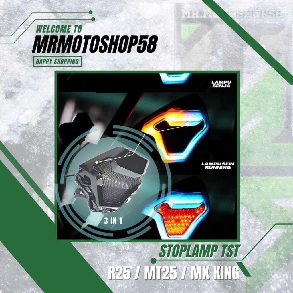 Jual STOPLAMP TST LAMPUSTOP VARIASI TST R25 MX KING MT 25 TAIL TIDY ...