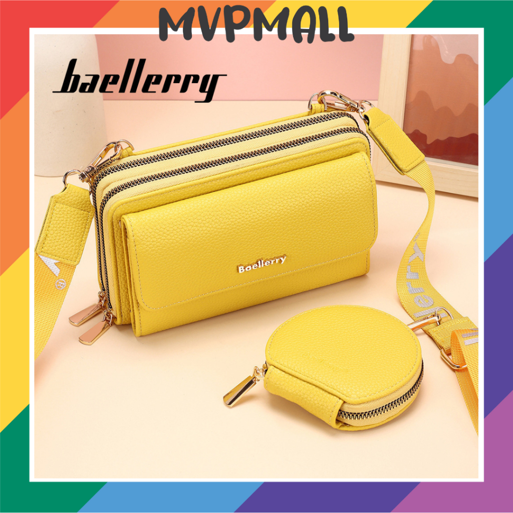 Jual [BISA COD] BAELLERRY N1897 Tas Selempang Wanita Dompet Wanita Tas ...