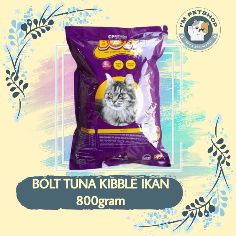 Jual BOLT MAKANAN KUCING 800gram - BOLT BENTUK IKAN REPACK 800 gramRASA ...