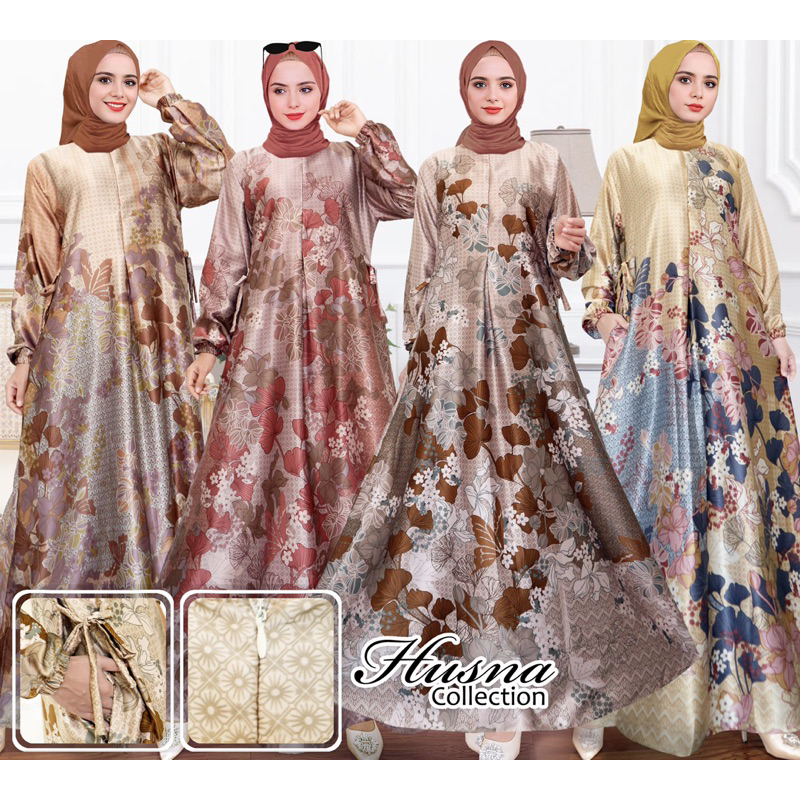 Jual GAMIS SILK PREMIUM READY UKURAN JUMBO (6L) + BISA SERAGAM | Shopee ...