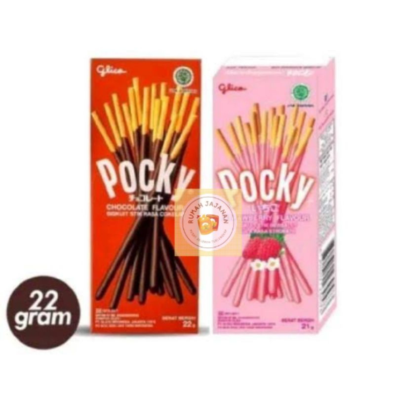 Jual Glico Pocky Mini All Varian Rasa Strawberry / Cookies & Cream ...