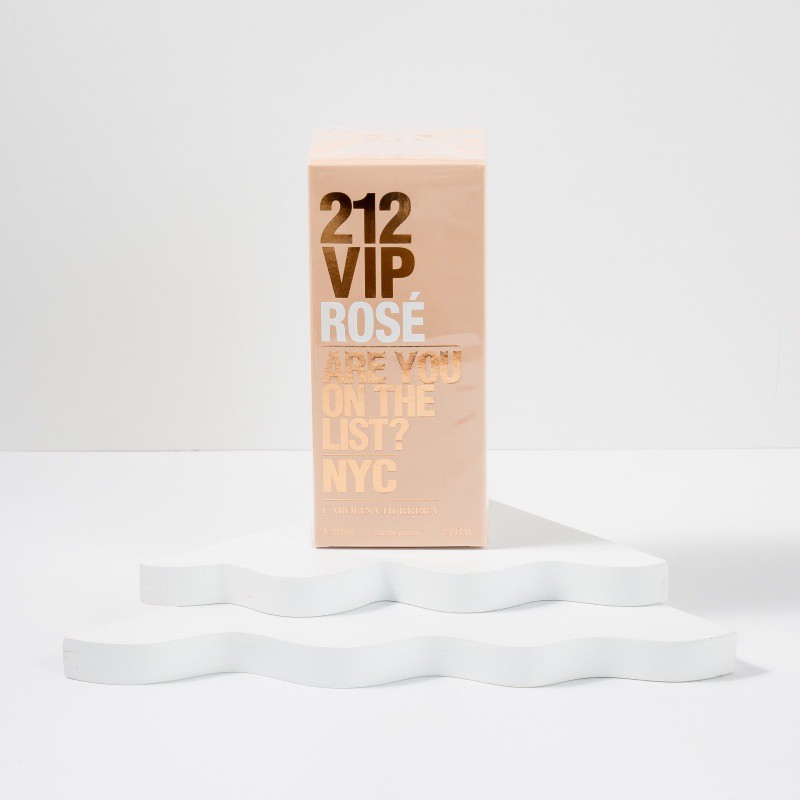 Jual Carolina Herrera 212 VIP Rose Woman - 80 ML | Shopee Indonesia