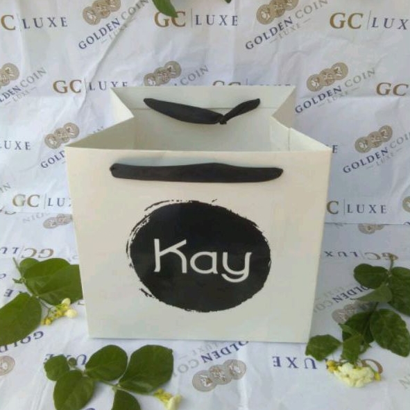 Jual Paper Bag Kotak Nasi Box Size 22x22 Cetak Logo 1 Sisi Bahan Ivory ...