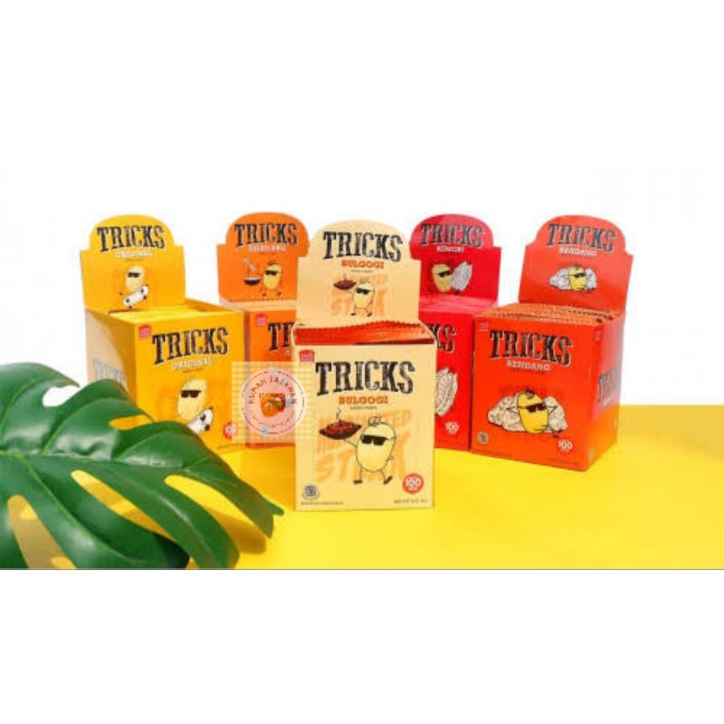 Jual Tricks Potato Baked Chips Biskuit Kentang All Varian Rasa Original ...