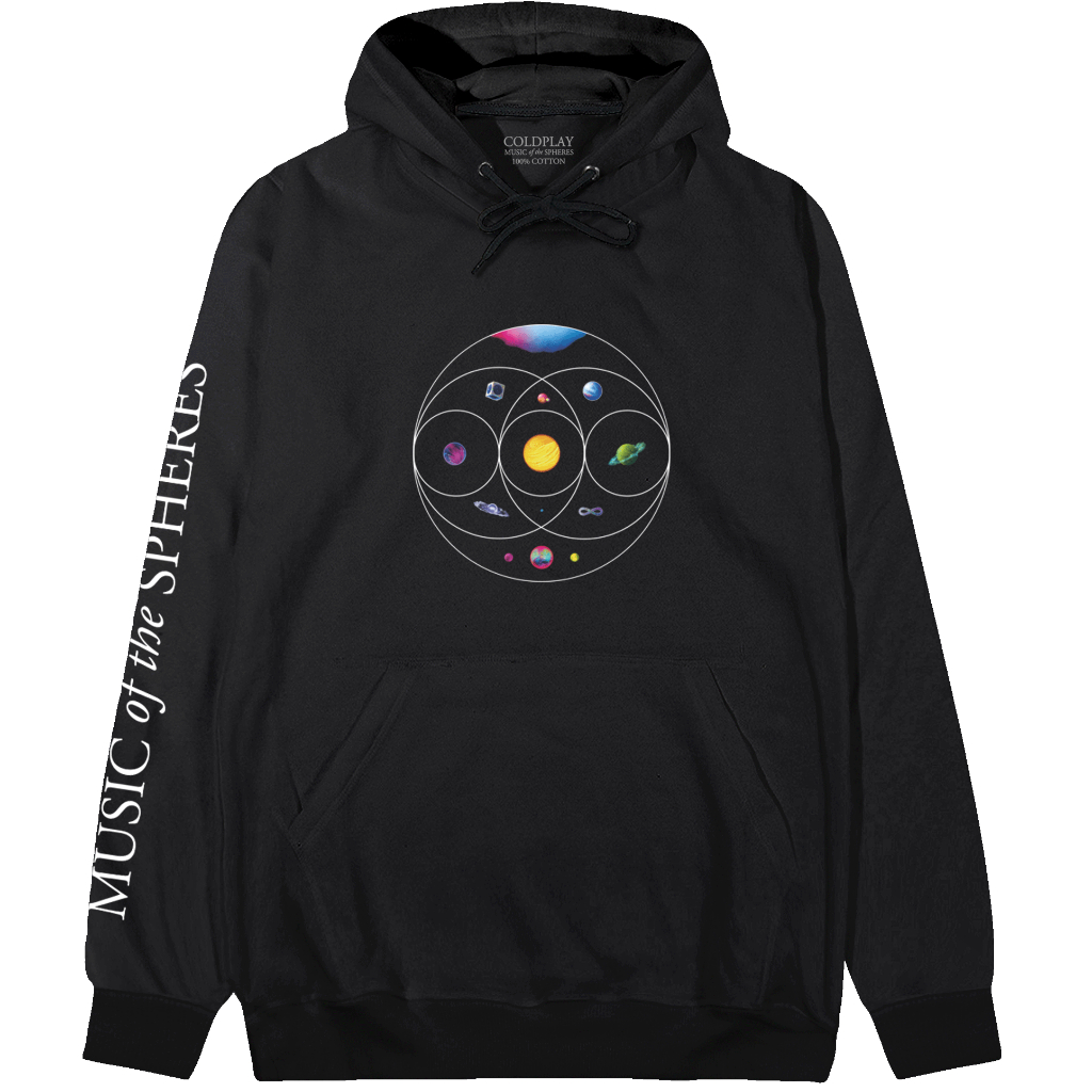 Jual Hoodie Jumper Band Edition COLDPLAY MUSIC of the SPHERES World ...