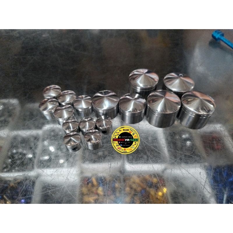 Jual cover tutup baut 19 stanlis/tutup baut 19 stainlis | Shopee Indonesia