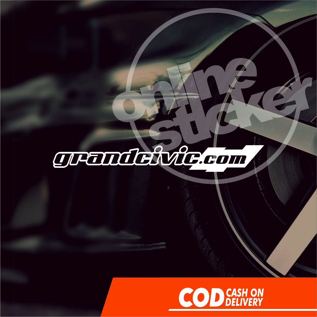 Jual Sticker Civic Honda menyala | Cutting Sticker | Shopee Indonesia