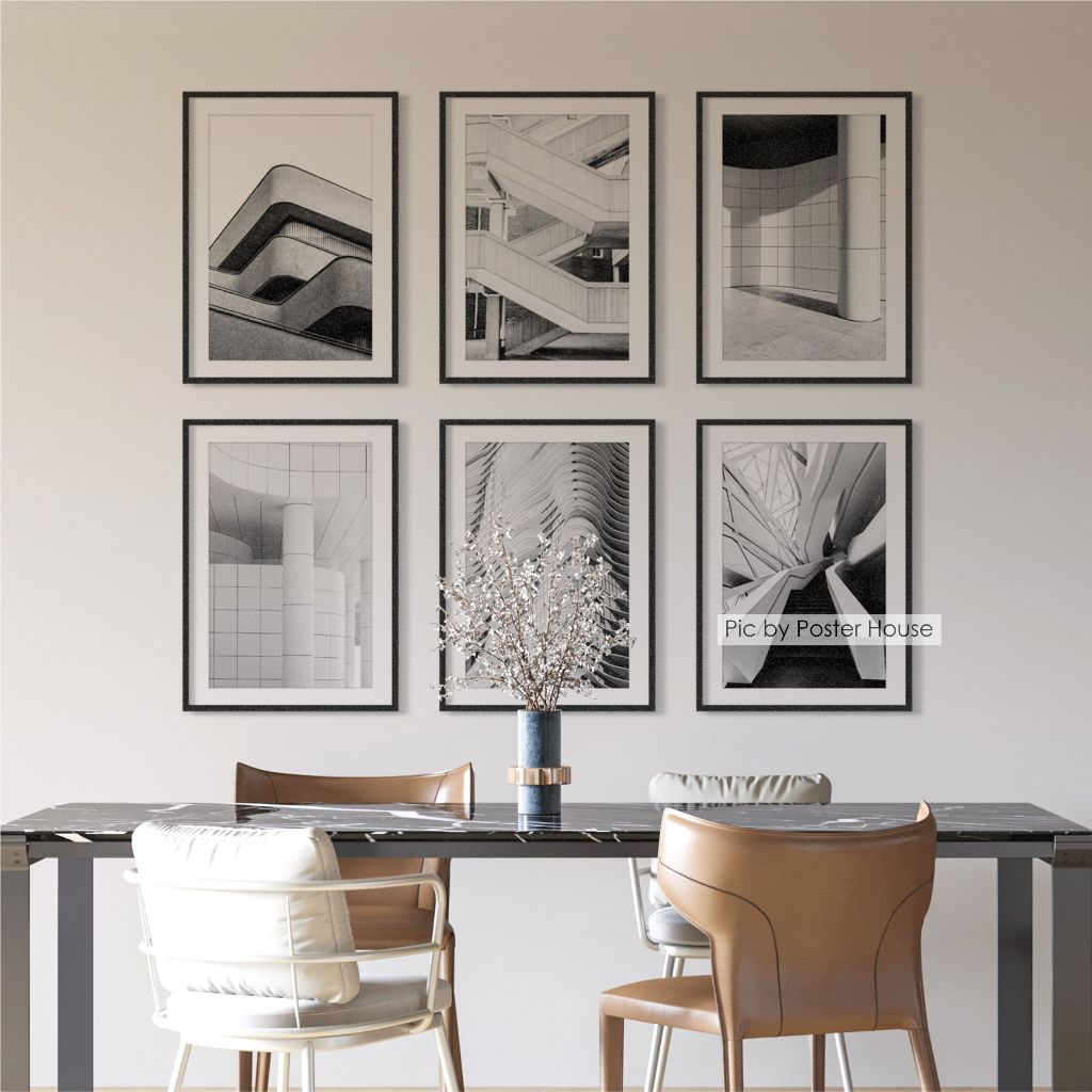 Jual Poster House FRAME ONLY - Premium Frame 40x55cm Dengan Matboard ...