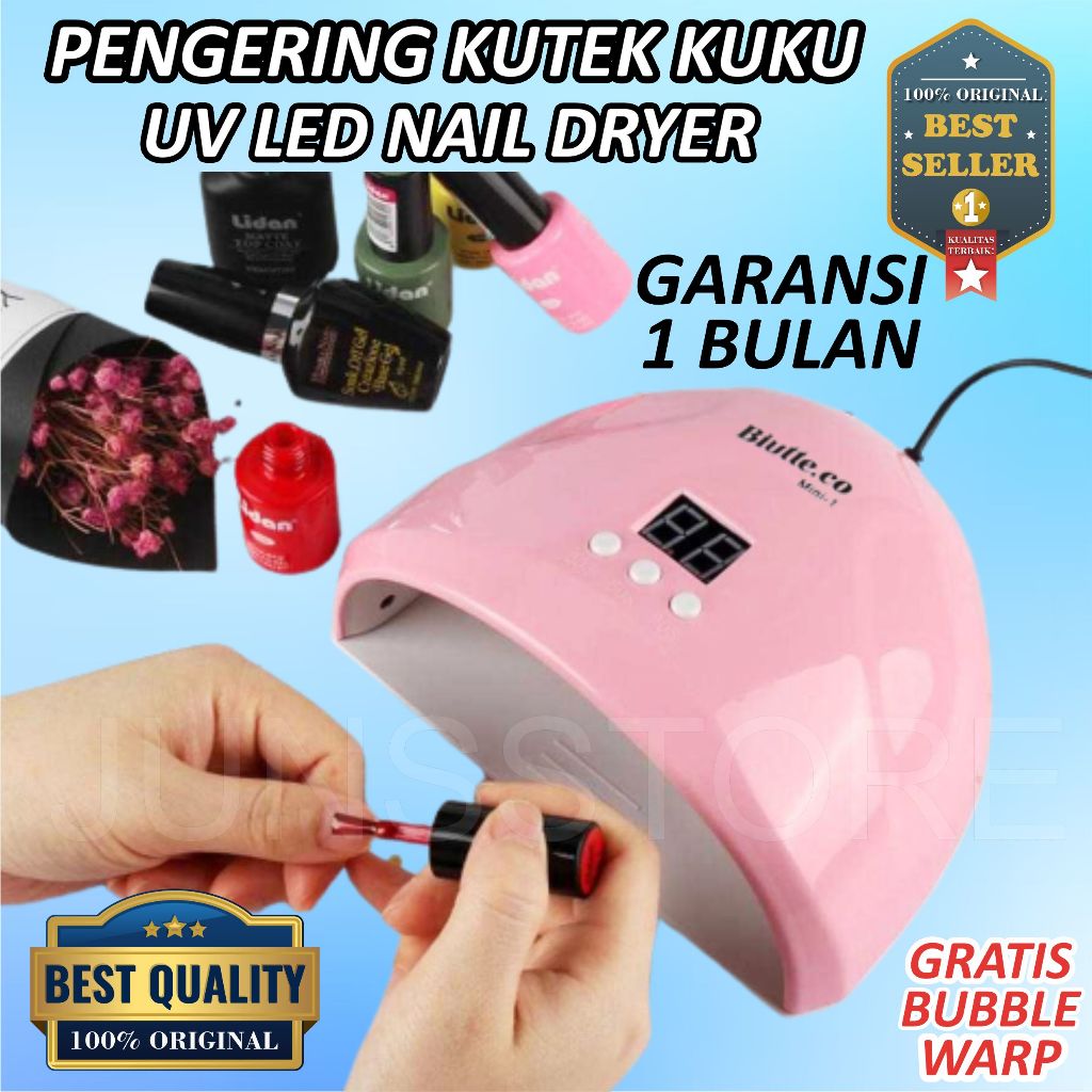 Jual SUN X MINI PENGERING KUTEK KUKU UV LED NAIL DRYER 36W BIUTTE.CO 54W KERING | Shopee Indonesia