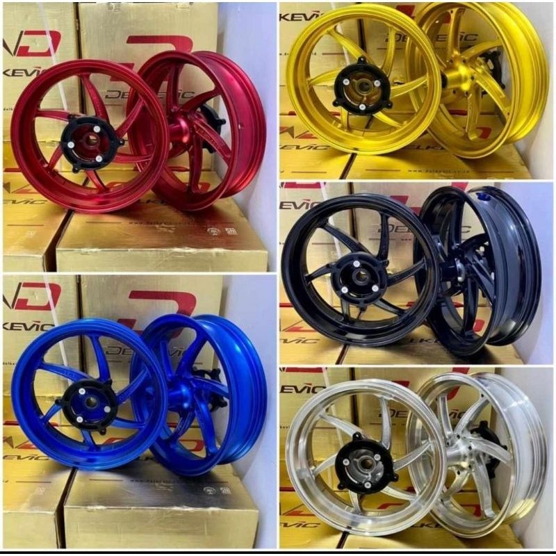 Jual VELG ORIGINAL DELKEVIC DND UNTUK VARIO/BEAT VARIO 125/150 NMAX NEW ...