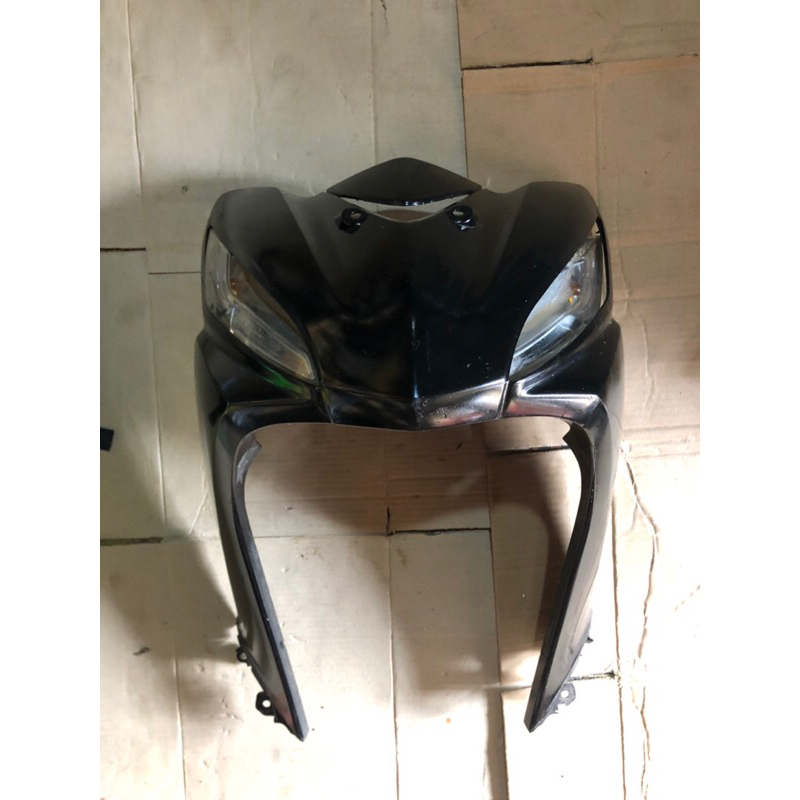Jual body depan panel dada revo fit injeksi warna hitam second original ...
