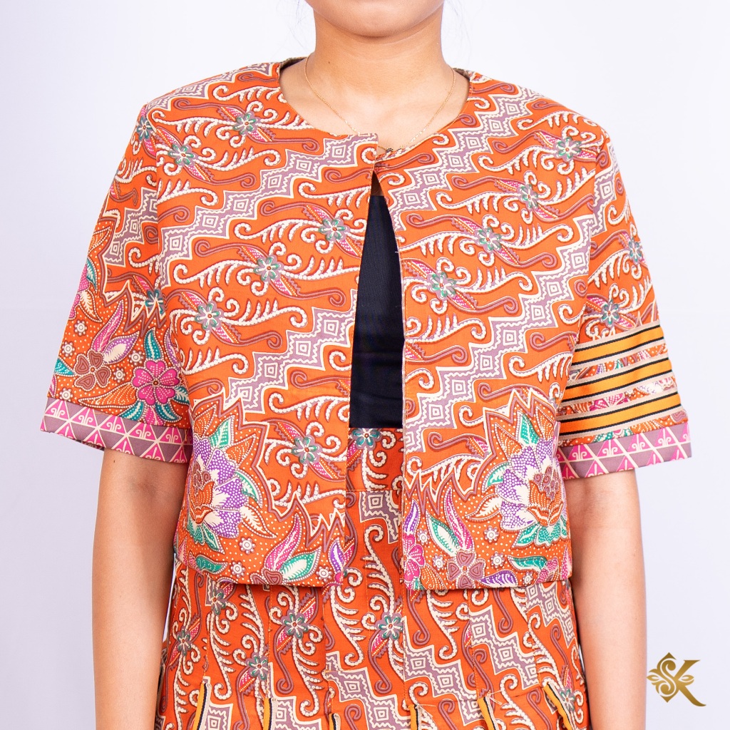 Jual Smaradana Outer Batik Premium / Outer Atasan Batik Wanita / Outfit ...