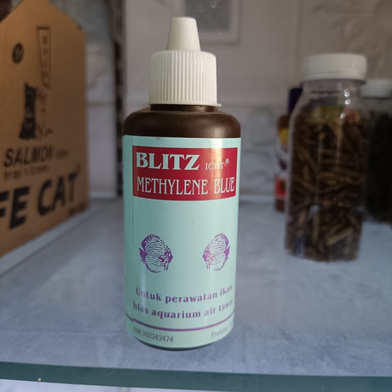 Jual Blitz Itch Fish All Anti Ich Methylene Blue Obat Jamur Ikan Hias ...