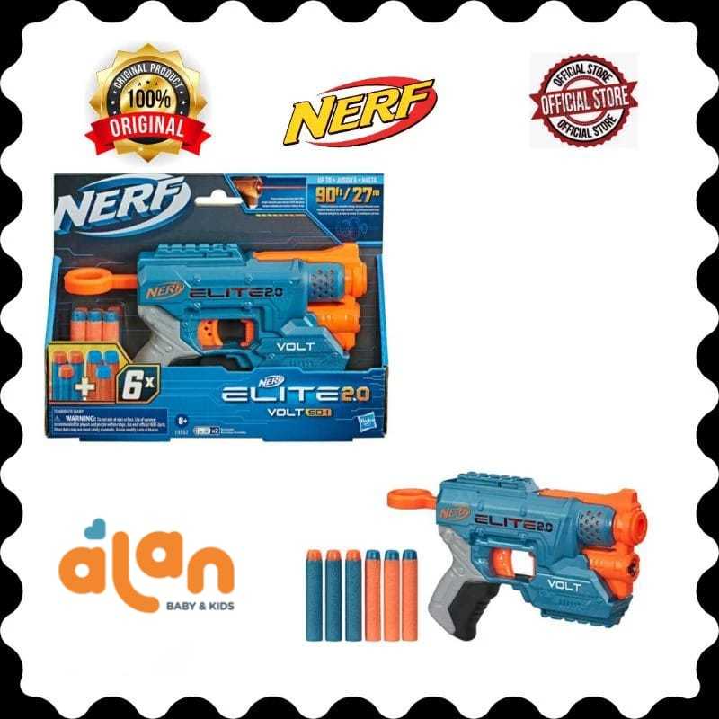 Jual Alan Baby Kids - Nerf Elite 2.0 Volt SD-1 Mainan Pistol Anak ...
