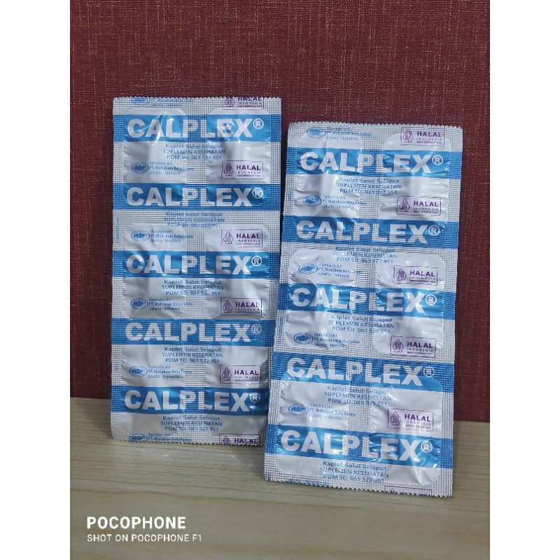 Jual CALPLEX KAPLET | Shopee Indonesia