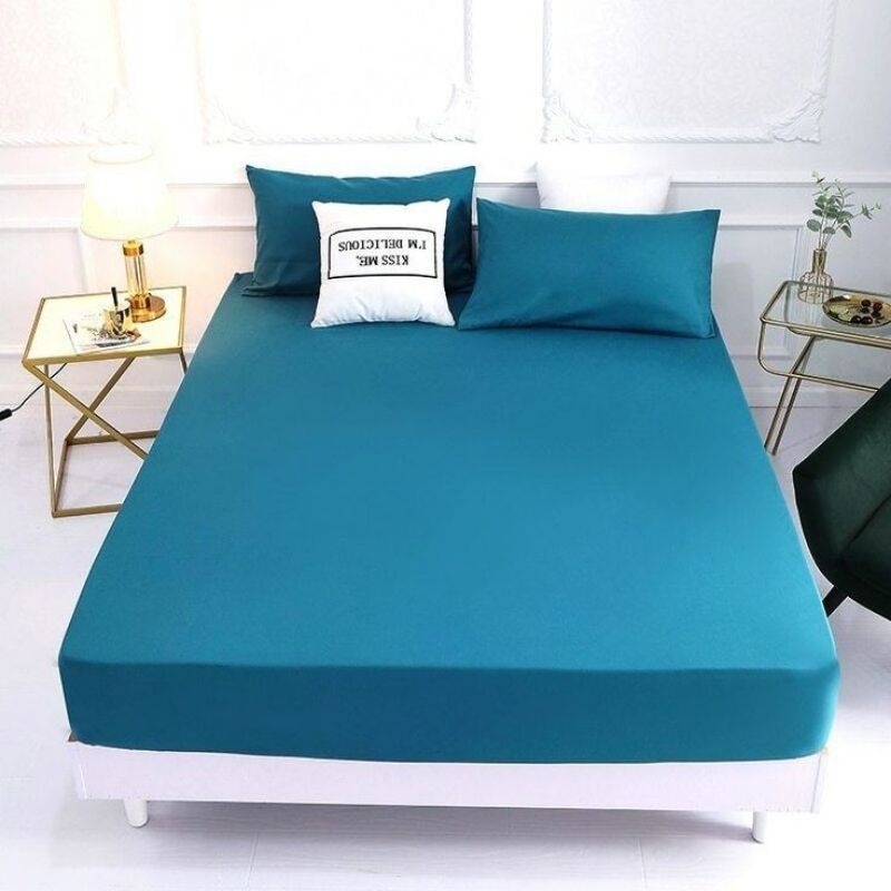 Jual Sprei Polos Estetik Warna Turkish Bahan Polymicro Tanpa Embos ...
