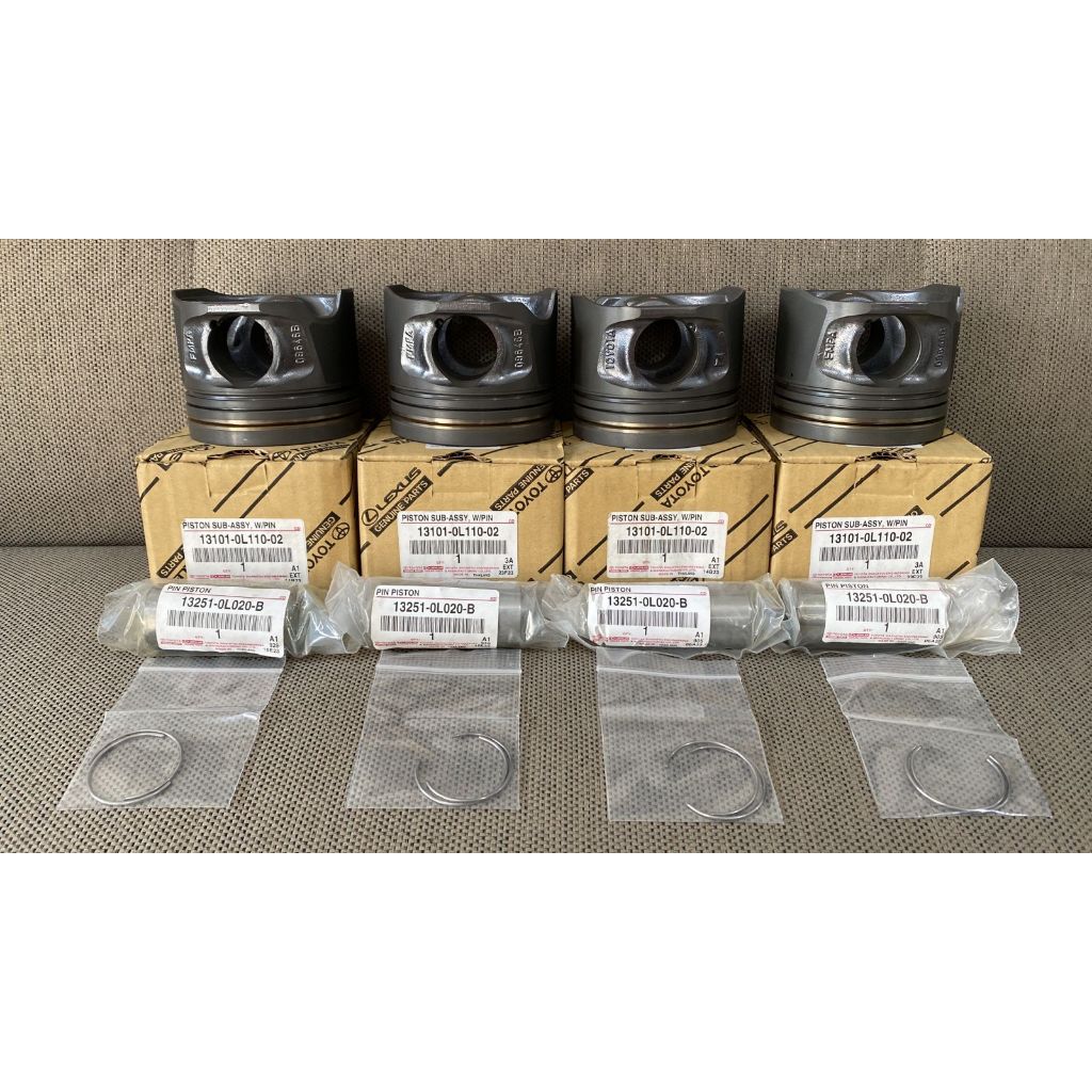 Jual Piston Atau Seher Hilux 3.0cc 1KD Original 13101-0L110-02 | Shopee ...