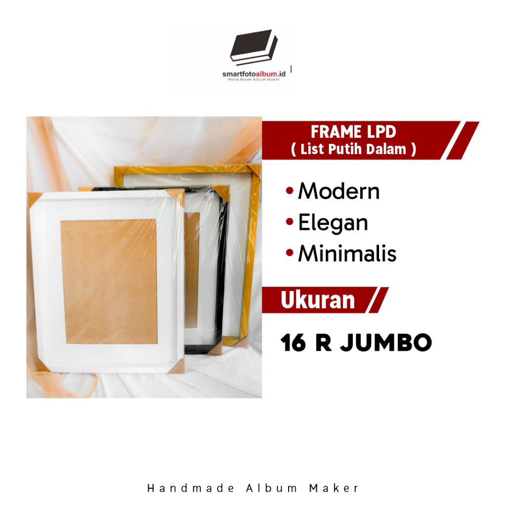 Jual Frame LPD / Figura Minimalis / Tanpa Kaca Ukuran 16 R+ ( Jumbo ...