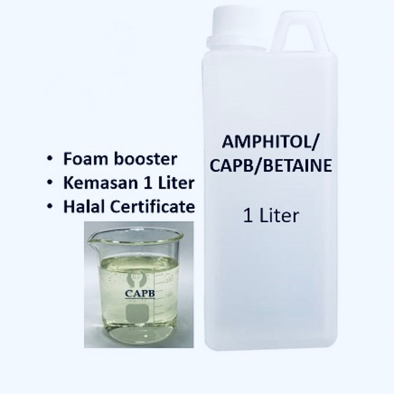 Jual Amphitol / CAPB / Betaine / Foam Booster // 1 Liter | Shopee Indonesia