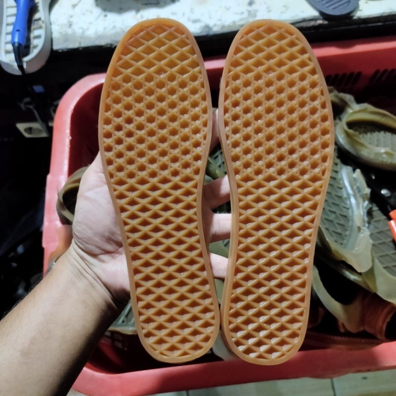 Jual Outsole Waffle Sepatu Vans Warna Gum & Hitam | Shopee Indonesia