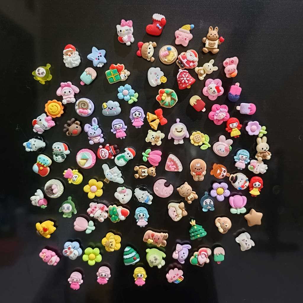 Jual Hiasan Tempelan Magnet Kulkas Clay Lucu Imut Gemes Gantungan ...