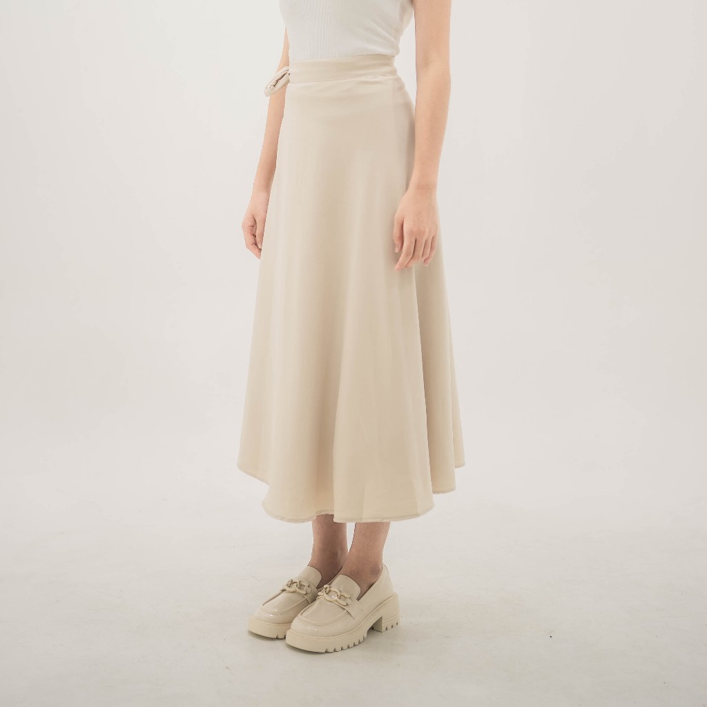 Jual Rok Flare Wanita | Himari Skirt | HULM | Shopee Indonesia