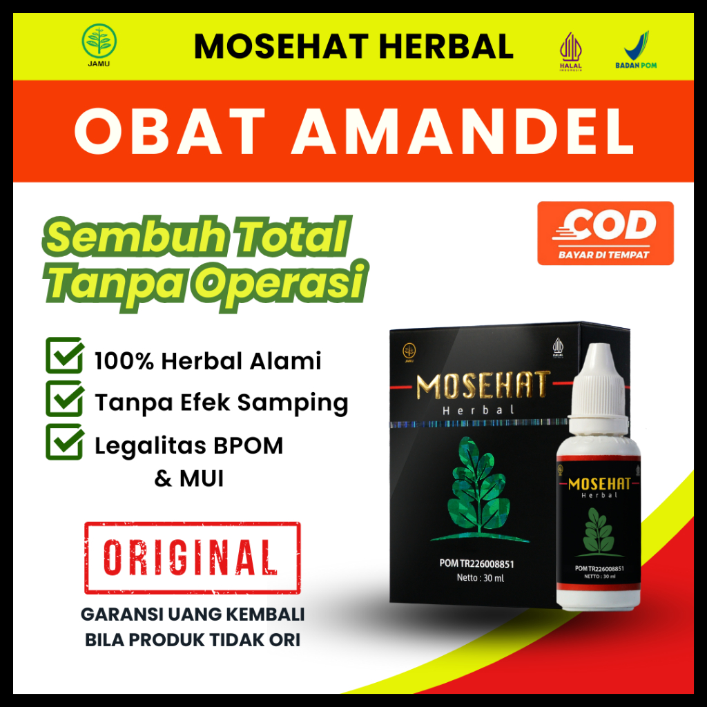 Jual Obat Amandel Anak dan Dewasa Ampuh Berkhasiat - Mosehat Herbal ...