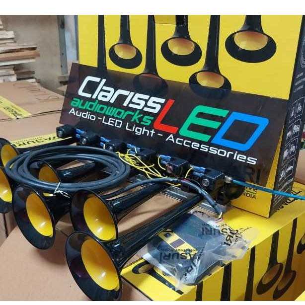 Jual KLAKSON BASURI V4 12V 24V (FREE REMOT+SELANG+T) | Shopee Indonesia