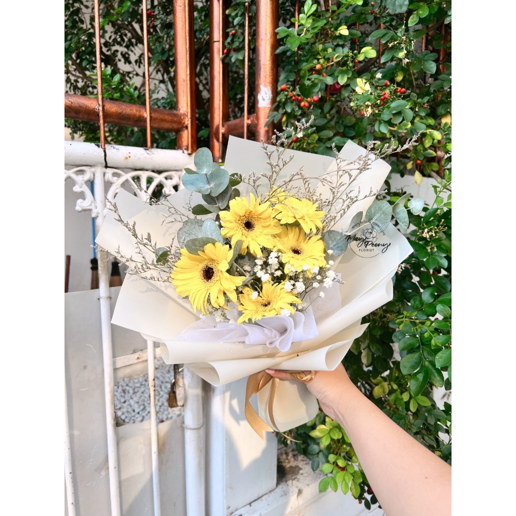 Jual FRESH GERBERA BOUQUET - Buket Bunga Asli Buket Segar Buket Gerbera ...