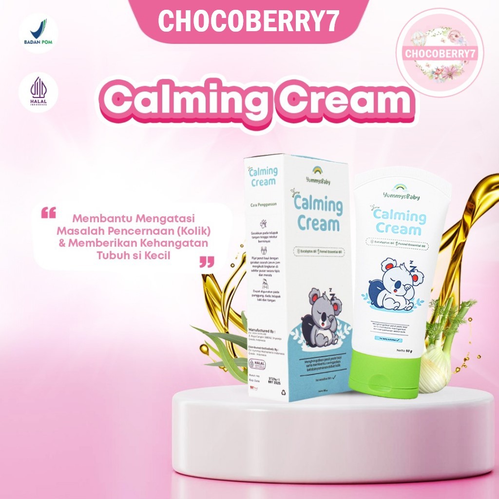 Jual YUMMYS BABY Calming Cream Memberikan Kehangatan Perut dan Nutrisi ...