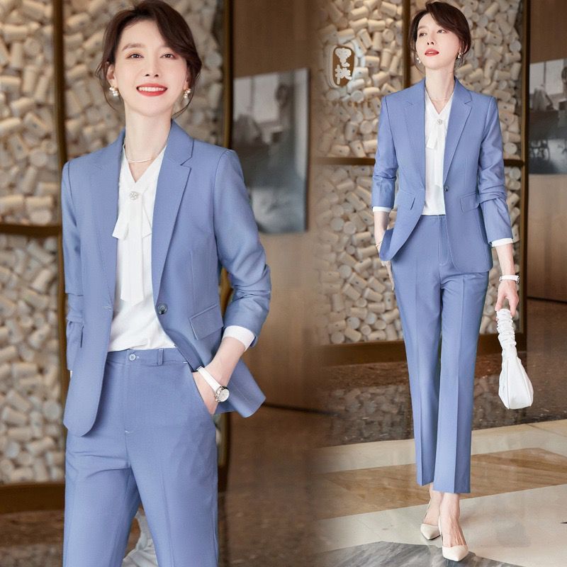 Jual SETELAN BLAZER KERJA SERAGAM KANTOR OUTER HIJABER WANITA | Shopee ...