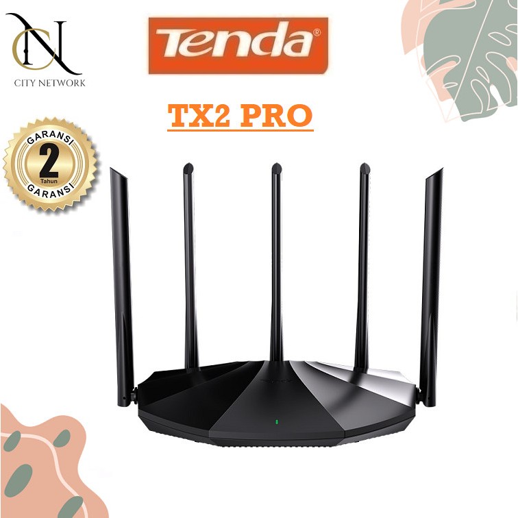 Jual Tenda TX2 Pro Dual-Band Gigabit Wi-Fi 6 Router TX 2 PRO | Shopee ...
