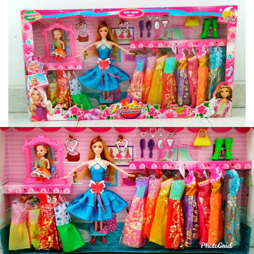 Jual Boneka figure Pivotal Anak Cewek Prety Beauty Fashion Set Lengkap ...