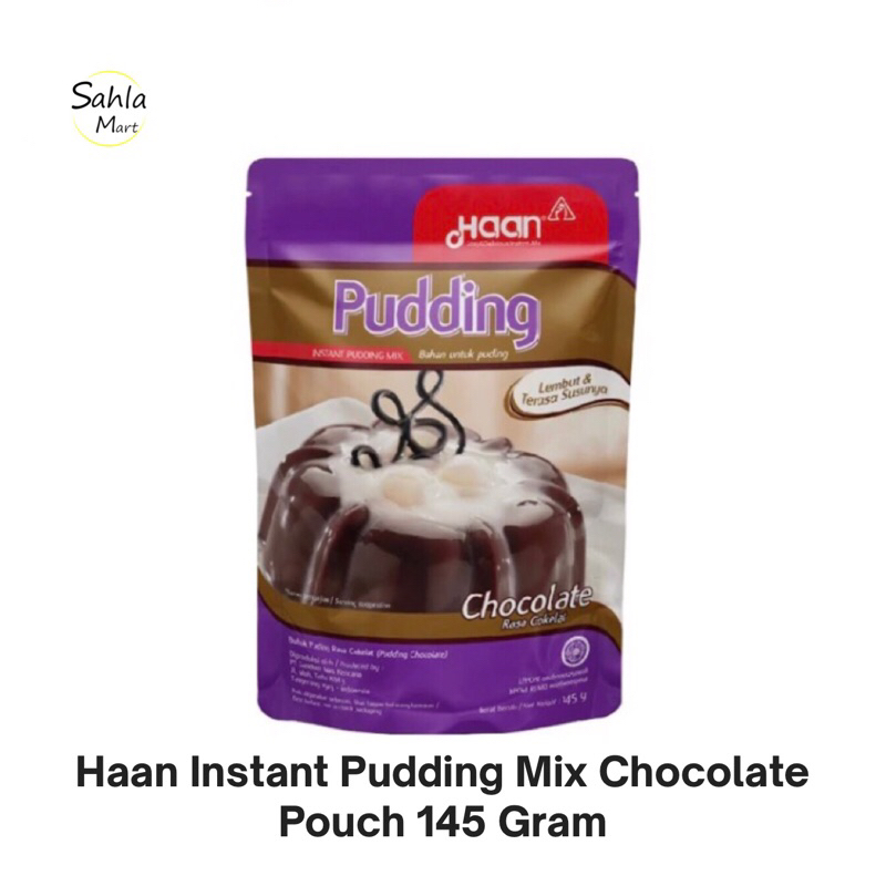 Jual Haan Instant Pudding Mix Chocolate Pouch/ Haan Puding Coklat ...