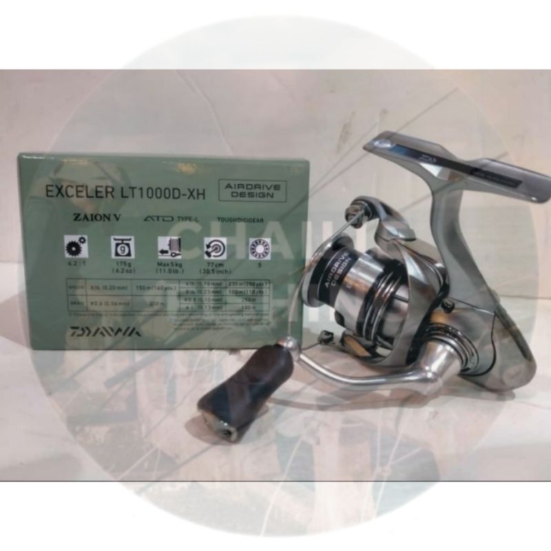 Jual Reel Daiwa Exceler LT 2023 1000D-XH • 2500-XH • 3000-CXH • 4000D ...