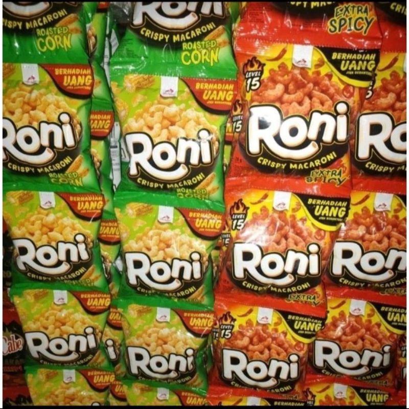 Jual Roni Macaroni 18 Gram renceng isi 10 Pcs | Shopee Indonesia