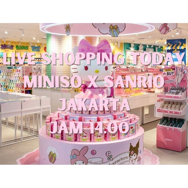 Jual Judul [ READY STOCK JAKARTA ] MINISO SANRIO MINISO LINK BELANJA LIVE MINISO SANRIO MINISO ...