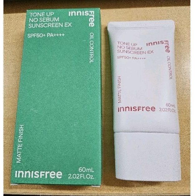 Jual (NEW) Innisfree Tone Up No Sebum Sunscreen SPF50+ PA++++ 60ml | Shopee Indonesia