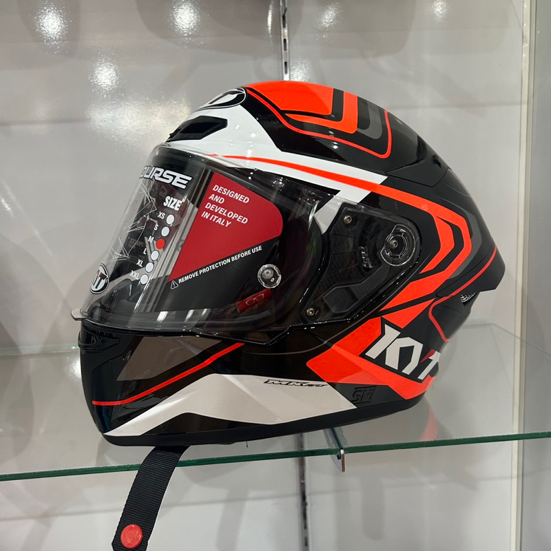 Jual Helm KYT TT Course Overtech Red (COD) | Shopee Indonesia