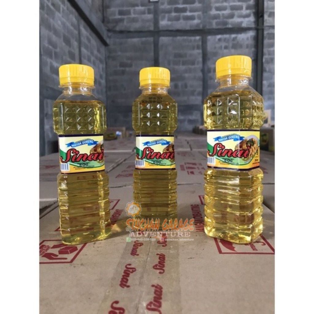 Jual minyak goreng 250ml kemasan botol sinai lavenia 12pcs | Shopee Indonesia