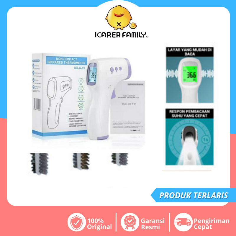 Jual icarer Termometer Infrared Non Contact Termometer dengan teknologi ...